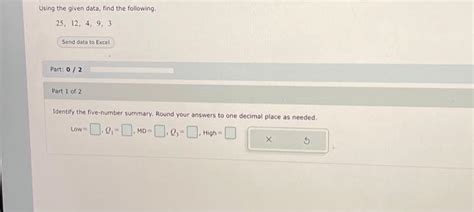 Solved Using The Given Data Find The Following 2512493