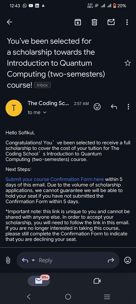 Sofikul Islam On Linkedin 🌟 Exciting News 🌟 Im Thrilled To Share That Ive Been Selected For