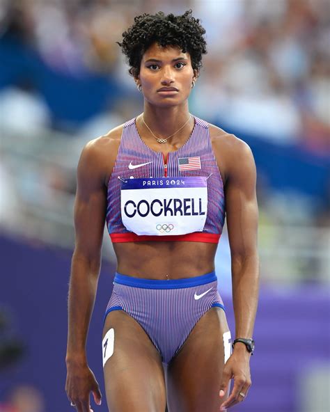 Anna Cockrell 400m Hurdles Paris 2024 Annacockrell