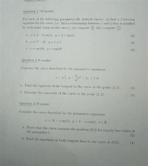 Solved Question 1 18 Marks For Each Of The Following