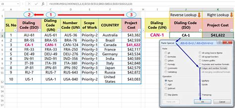 03 Best Ways Excel Reverse Vlookup Vlookup To The Left