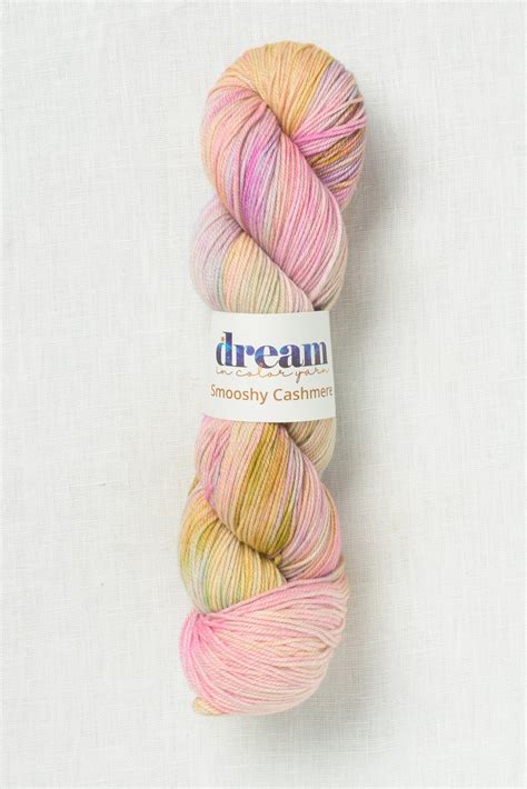 Dream In Color Smooshy Cashmere Gold And Kisses Wool And Company
