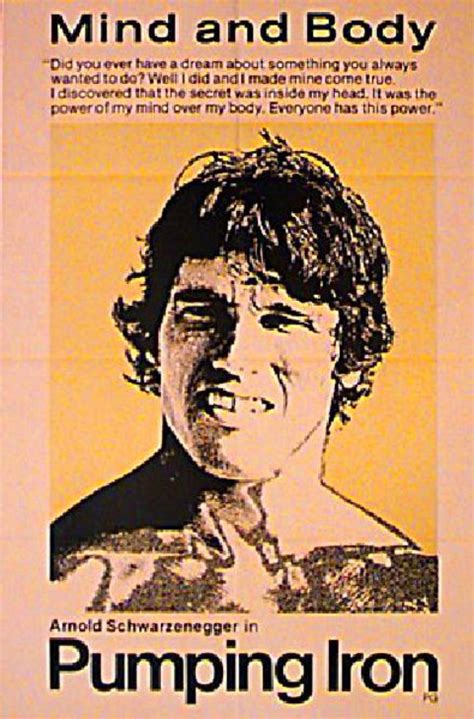 Pumping Iron Original 1977 Us One Sheet Movie Poster Posteritati