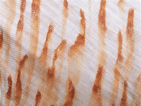 Rust Stains On Tarpaulin Fabric Close Up By Stocksy Contributor Rialto Images Stocksy