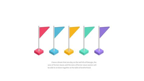Group Of Colorful Flags Google Slide Theme And Powerpoint Template Slidedocs