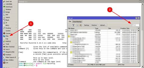 How To Export Configuration From A Mikrotik Device Social Wifi Academy