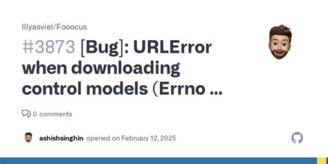 Bug Urlerror When Downloading Control Models Errno 8 Nodename Nor Servname Provided Or Not