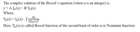 Define Bessel Function Of 2nd Kind Mmr Cse