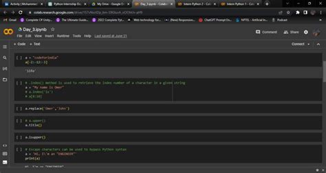 Mohammed Omer On Linkedin Python Internship Learning Progress Da