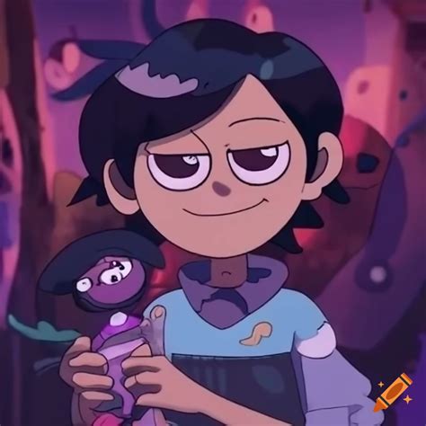Album Cover Featuring Marcy Wu From Amphibia On Craiyon