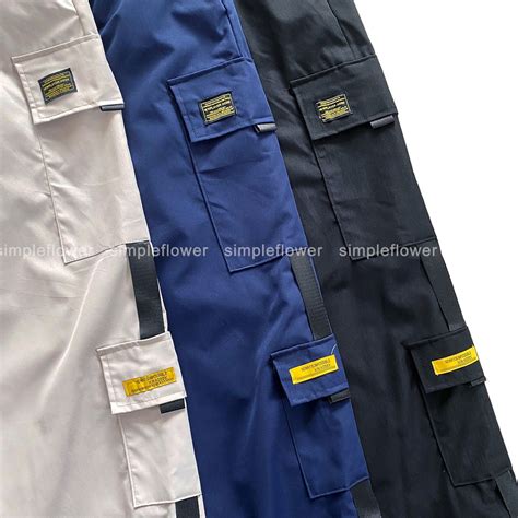 กางเกงขาจั๊มผ้าร่มแฟชั่นเกาหลี กางเกงคาร์โก้ Simpleflower Thaipick