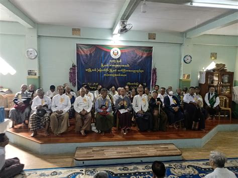 ဒဂုံမြို့သစ် မြောက်ပိုင်း မြို့နယ်၌ မြိုနယ်စာရေးဆရာအသင်းမှ သက်ကြီးစာပေပညာရှင်ကြီးများအား ပူဇော