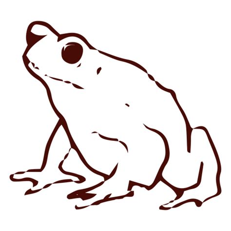 Lovely Toad Filled Stroke Png And Svg Design For T Shirts