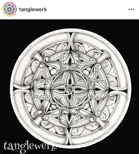 Pin By Lisa Hilton On Zentangle Circle Art Kathy