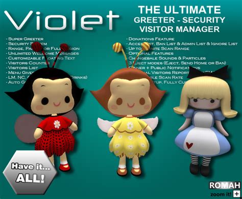 Second Life Marketplace Doll Bot Set The Ultimate Greeter And Visitor