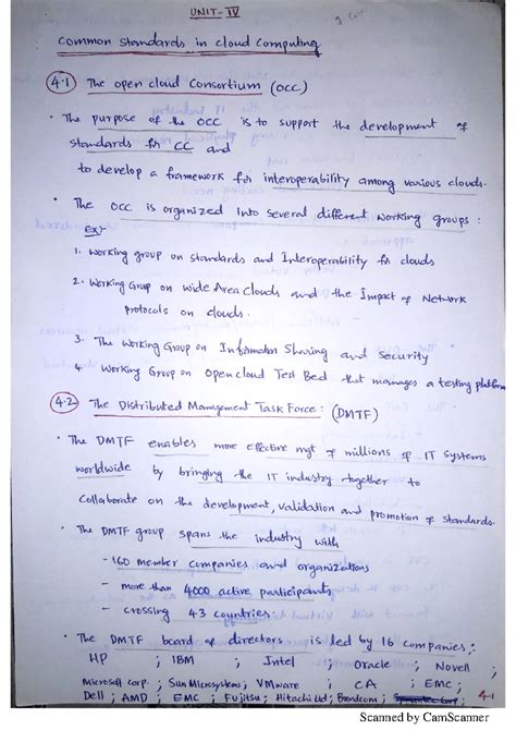 Cc Unit Cloud Computing Notes Studocu