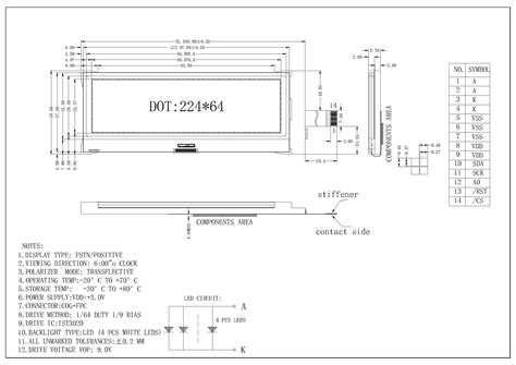 Buy Wholesale China X Dots Graphic Cog Stn Fstn Monochrome Lcd Display Module With Lcd