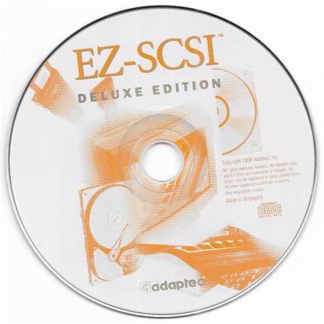 Adaptec EZ SCSI Deluxe Edition Adaptec Inc Free Download Borrow And Streaming