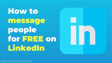 How To Message People For Free On LinkedIn Hack YouTube