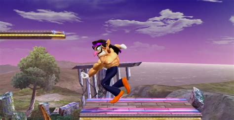 Waluigi Super Smash Bros Brawl Mod Screen Cap 3