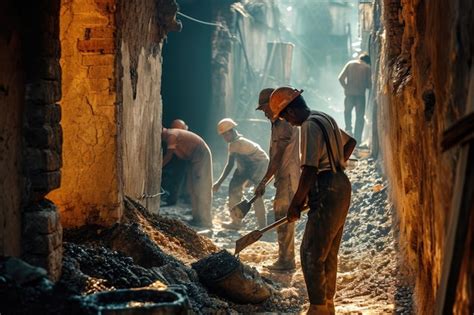 Premium Photo A Compelling Representation Of Forced Labor And