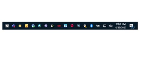 Taskbar Windows System Tray Collect Other Icons In A Box Super