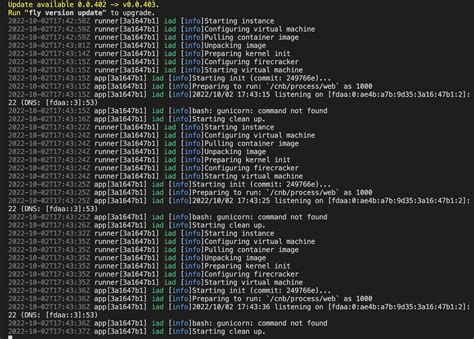 Deployments Fail Not Sure Why I M An Absolute Beginner Build Debugging Fly Io