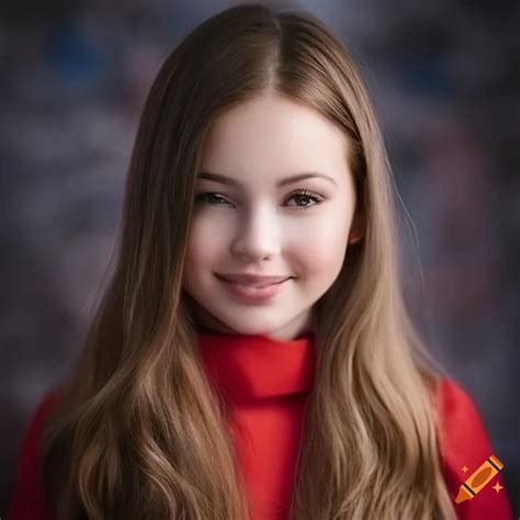 Realistic Portrait Of Mabel Pines On Craiyon