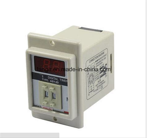Asy D White AC DC V Power On Delay Timer Time Relay Minute Pins Time Relay And Solid