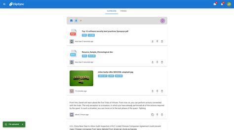 Github Haolzzclipsync A Mern Stack App For Synchronizing Clipboards