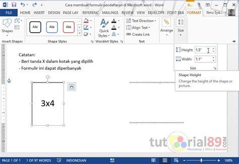 cara membuat kotak di microsoft word hot sex picture