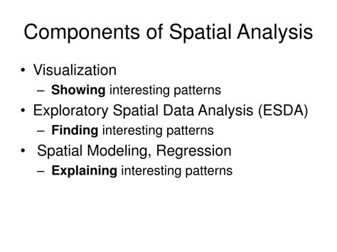 Ppt Spatial Data Analysis Powerpoint Presentation Free Download Id