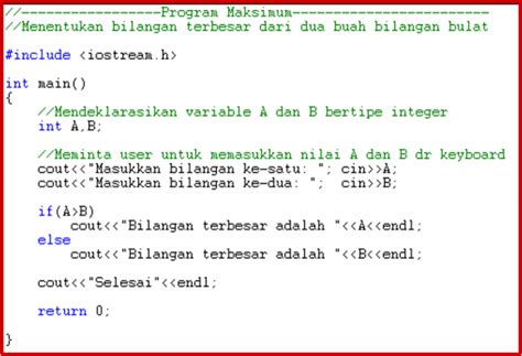 Tutorial C 1 Konsep Algoritma Agussuratna Net