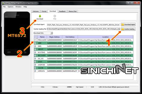 How To Flash Android Smartphone Using The SP Flash Tool SINICHINET