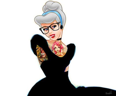 Princesas Disney Tatuadas Disney Hipster Disney Punk Dark Disney