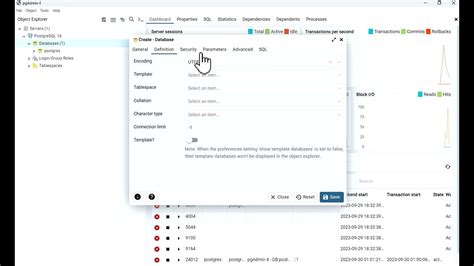 How To Create Database In Postgressql 16 Using Pgadmin 4 Youtube