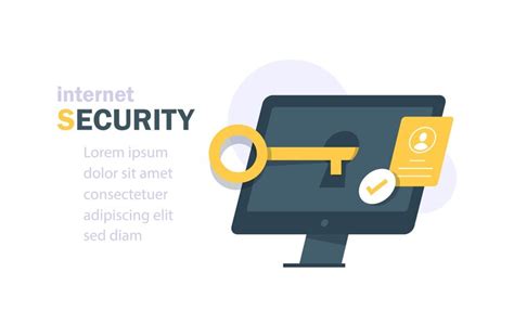 Premium Vector Concept Is Data Security Accessinternet Securitydata Protection