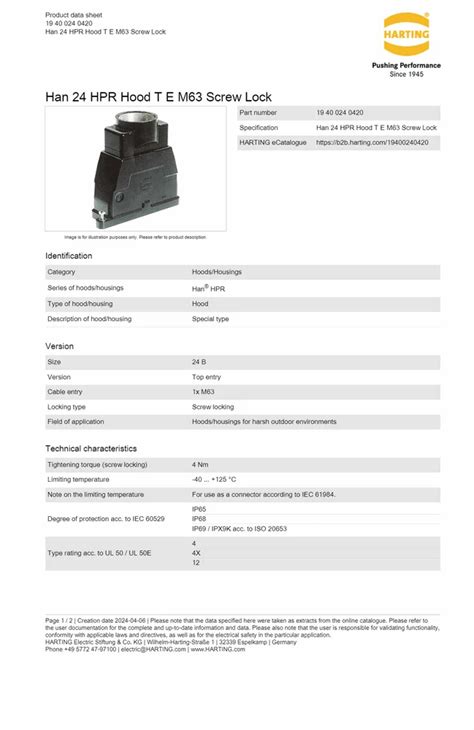 Harting Heavy Duty Power Connectors At ₹ 37825 Piece Harting Connectors In Chennai Id