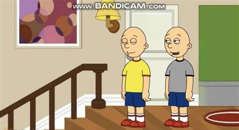 Classic Caillou Pushes Caillou Down The Stairsgrounded 2024