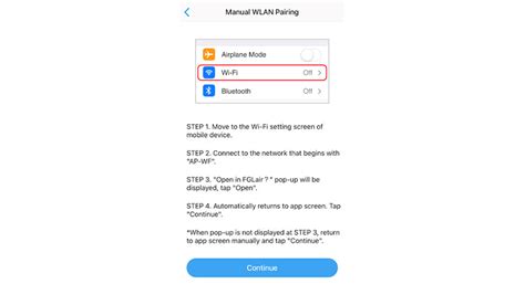 Usb Rc Type 4 Manual Connection Products Fglair™ App Set Up