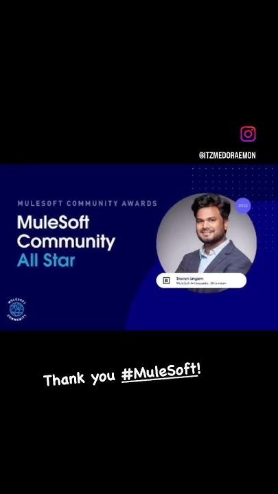 Thank You Mulesofttechzone Followers For All Your Support 💙 From Sravanlingam Mulesoft Mule4