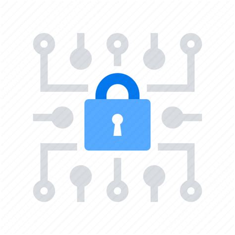 Data Lock Security Icon