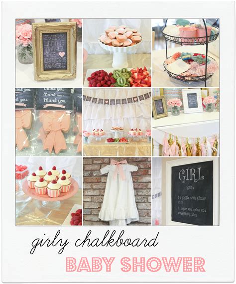 Chalkboard Art Baby Shower At Charlie Ortega Blog