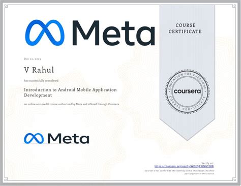 v rahul on linkedin androiddevelopment mobileappdevelopment coursera meta kotlin