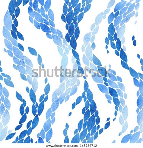 Wavy Seamless Pattern Stock Vector Royalty Free 168964712 Shutterstock