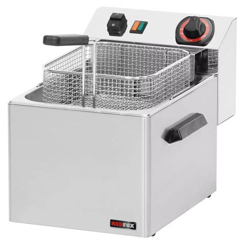 Фритюрник електрически 1х8л Rm Gastro Модел Fe 07Т № Fe 07t 4949