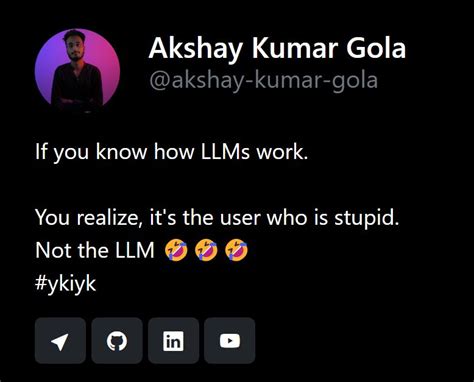 llm genai akshay kumar gola