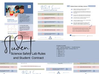 Babe Science Safety Rules By Teachers Plan It TPT