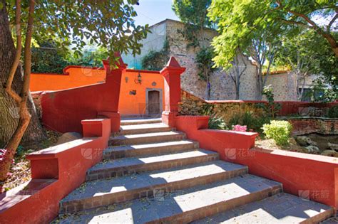 圣米格尔德阿连德 公园 城市 中心 传统 圆石 世界遗产 广场 墨西哥 著名景点