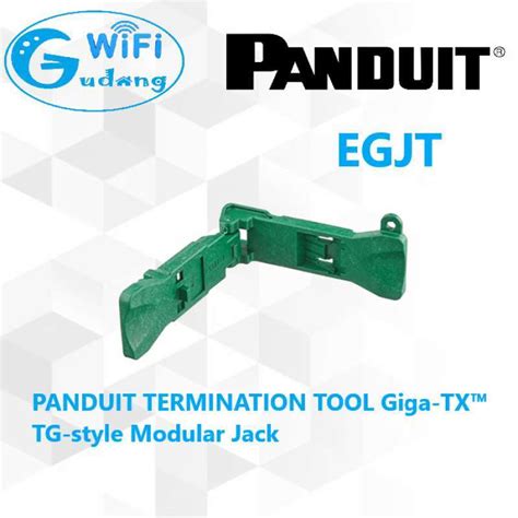 Promo Panduit Egjt Termination Tool Giga Txâ„¢ Tg Style Modular Jack Diskon 23 Di Seller